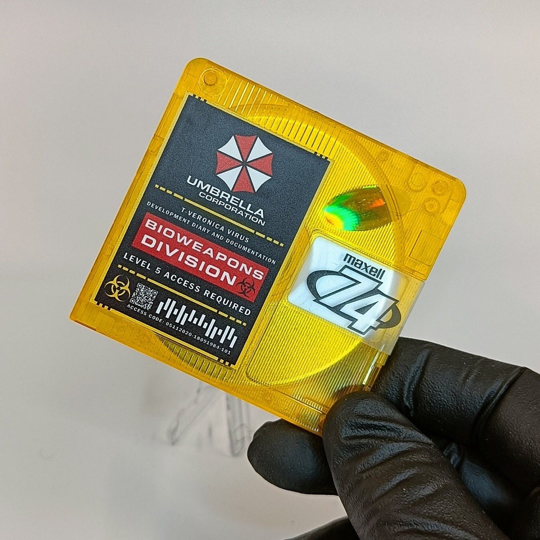 Resident Evil - Umbrella Corporation - T-veronica Virus Project MO Disk ...