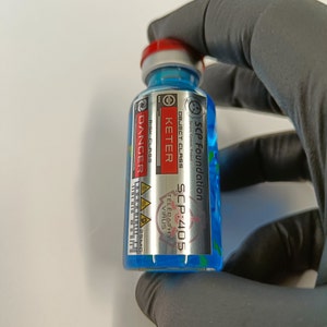 SCP-405 Telepathy Virus Keter Cosplay Creepypasta Deco Secure Contain ...