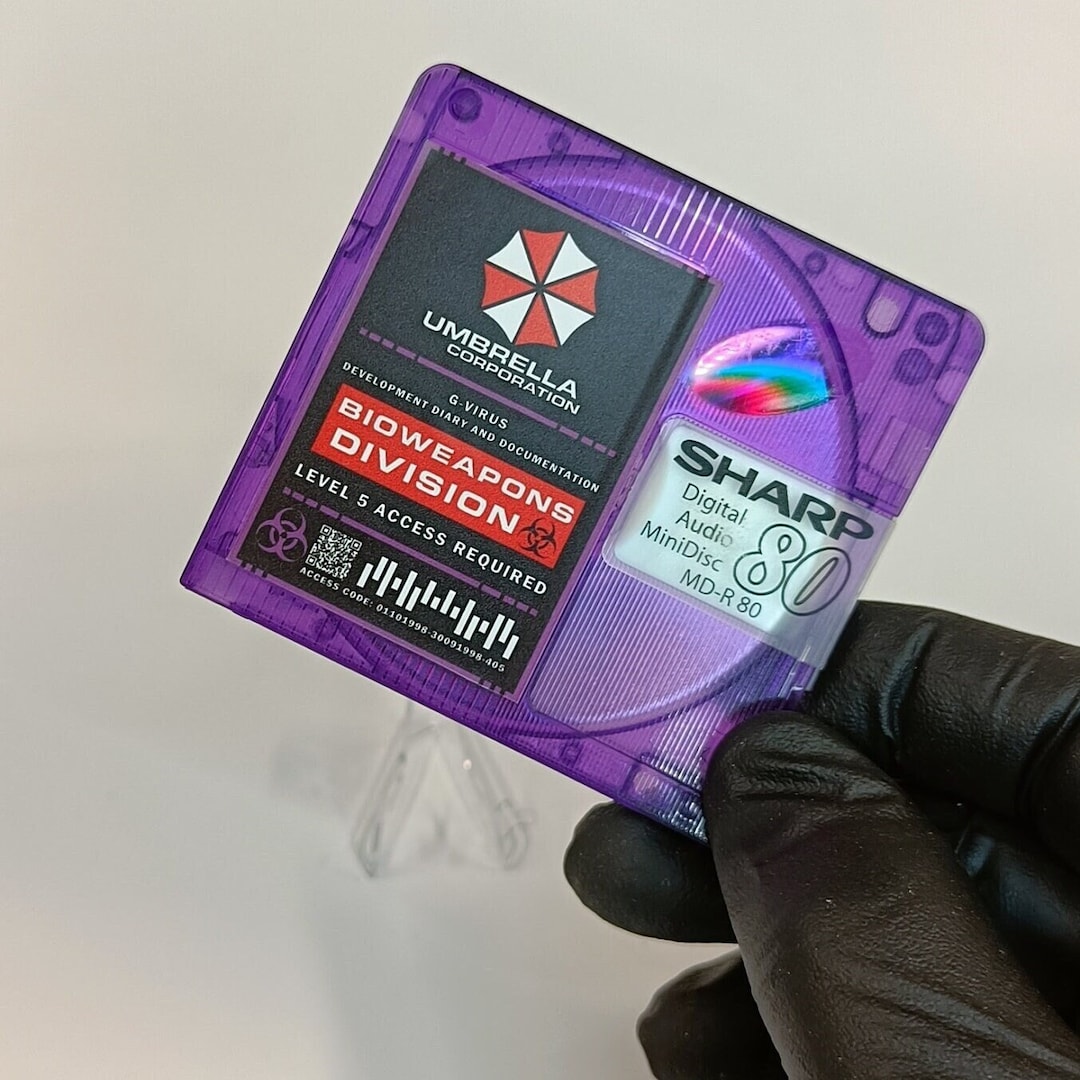 Resident Evil - Umbrella Corporation - G-virus Project MO Disk - Mini ...