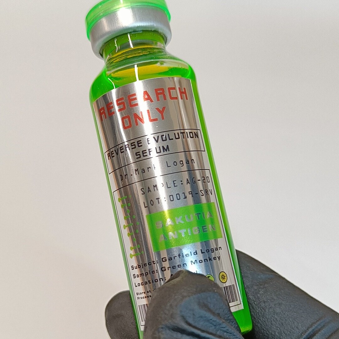 Beast Boy Reverse Evolution Serum Vial Prop - Titans/dc Comics - Etsy