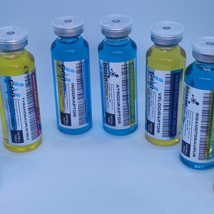 Jurassic Park/jurassic World DNA Sample Vial Prop - Ingen & Biosyn - Etsy