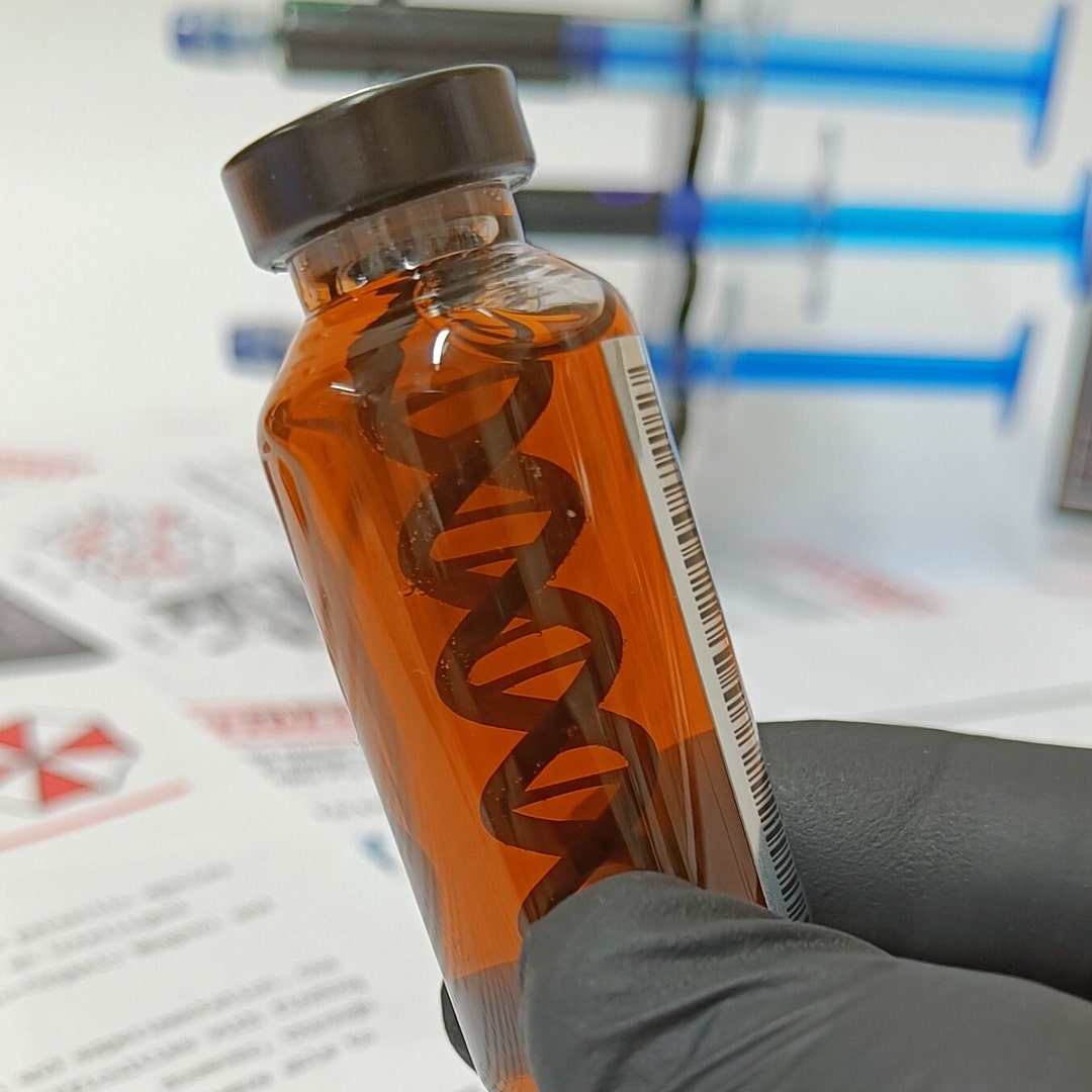 Resident Evil / Umbrella Corporation / Uroboros Virus V2 / Vial Prop - Etsy