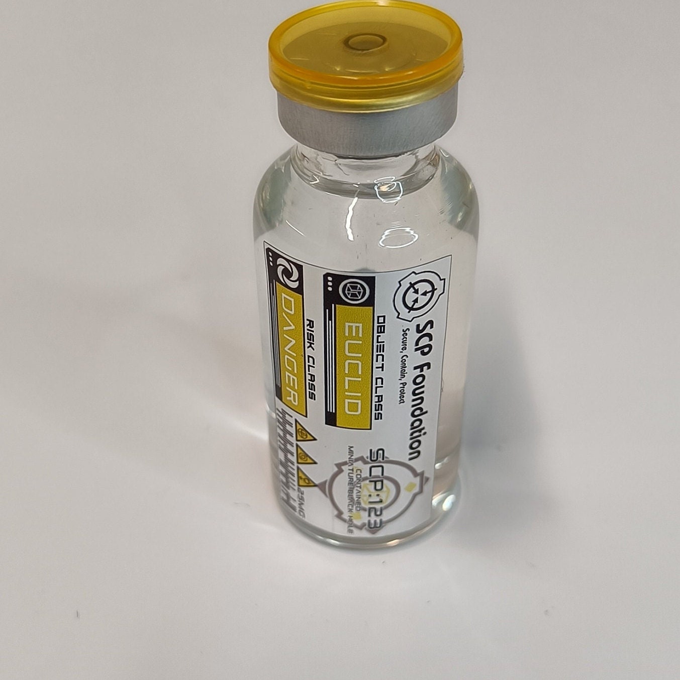 SCP-123 Miniature Black Hole Vial Prop - Handmade Cosplay - Etsy