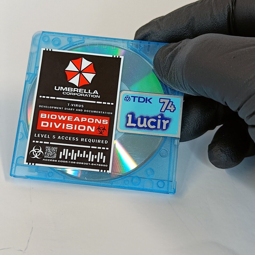 Resident Evil Umbrella Corporation T Virus MO Disk - Etsy