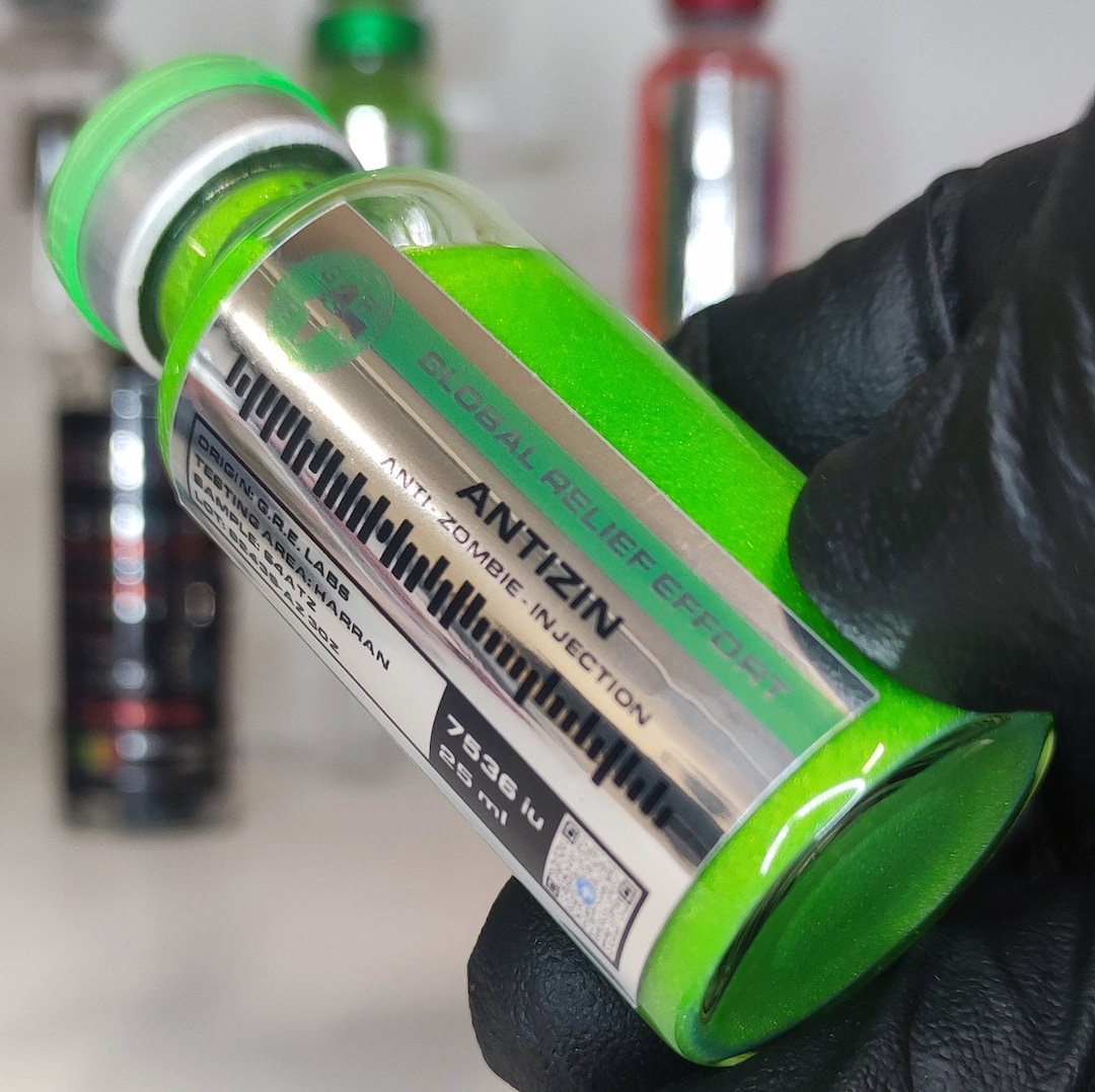 Dying Light - Antizin Vial Prop - Antizin - Etsy