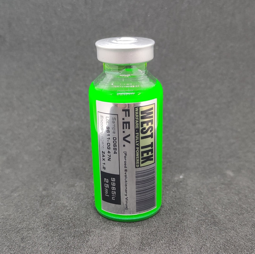 Fallout / West Tek / Vial Accesorio F.E.V. - Etsy