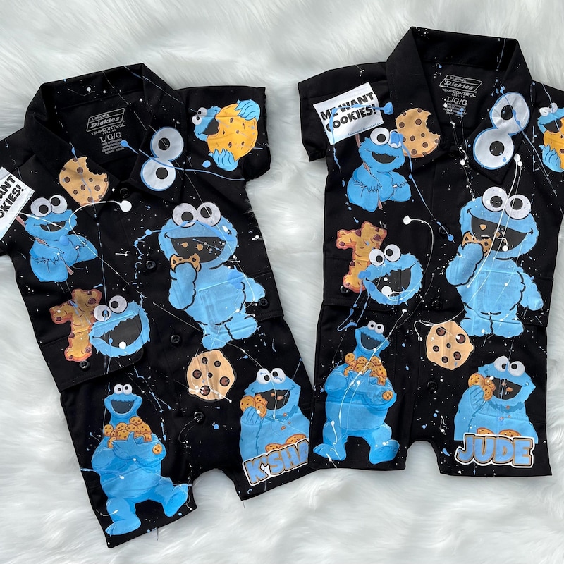 Cookie Monster Costume - Etsy