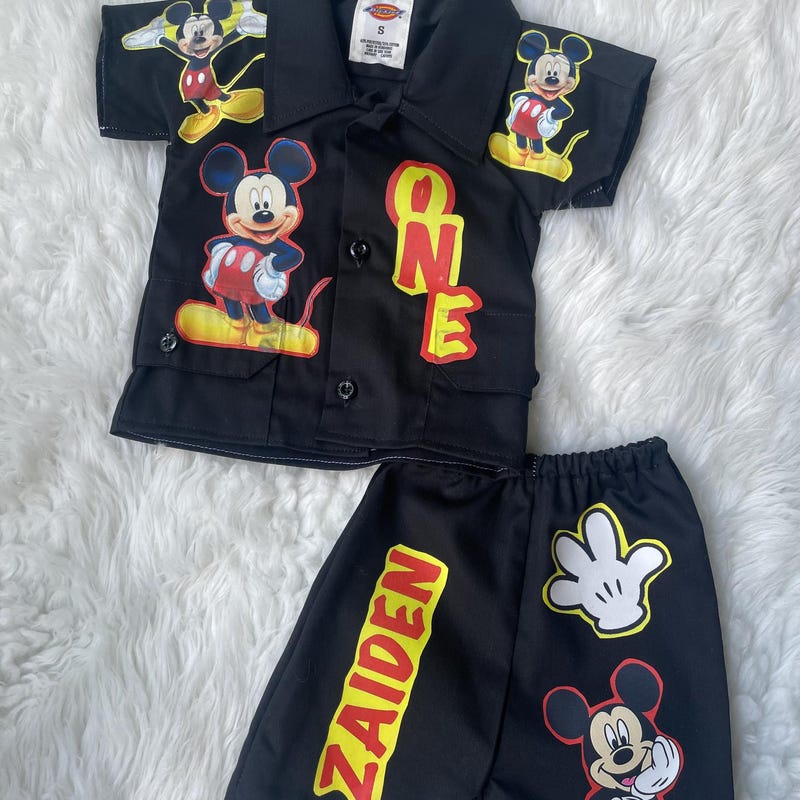 Mickey Mouse Clothes - Etsy
