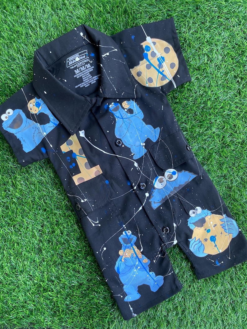 Cookie Monster Dickies Suit - Etsy