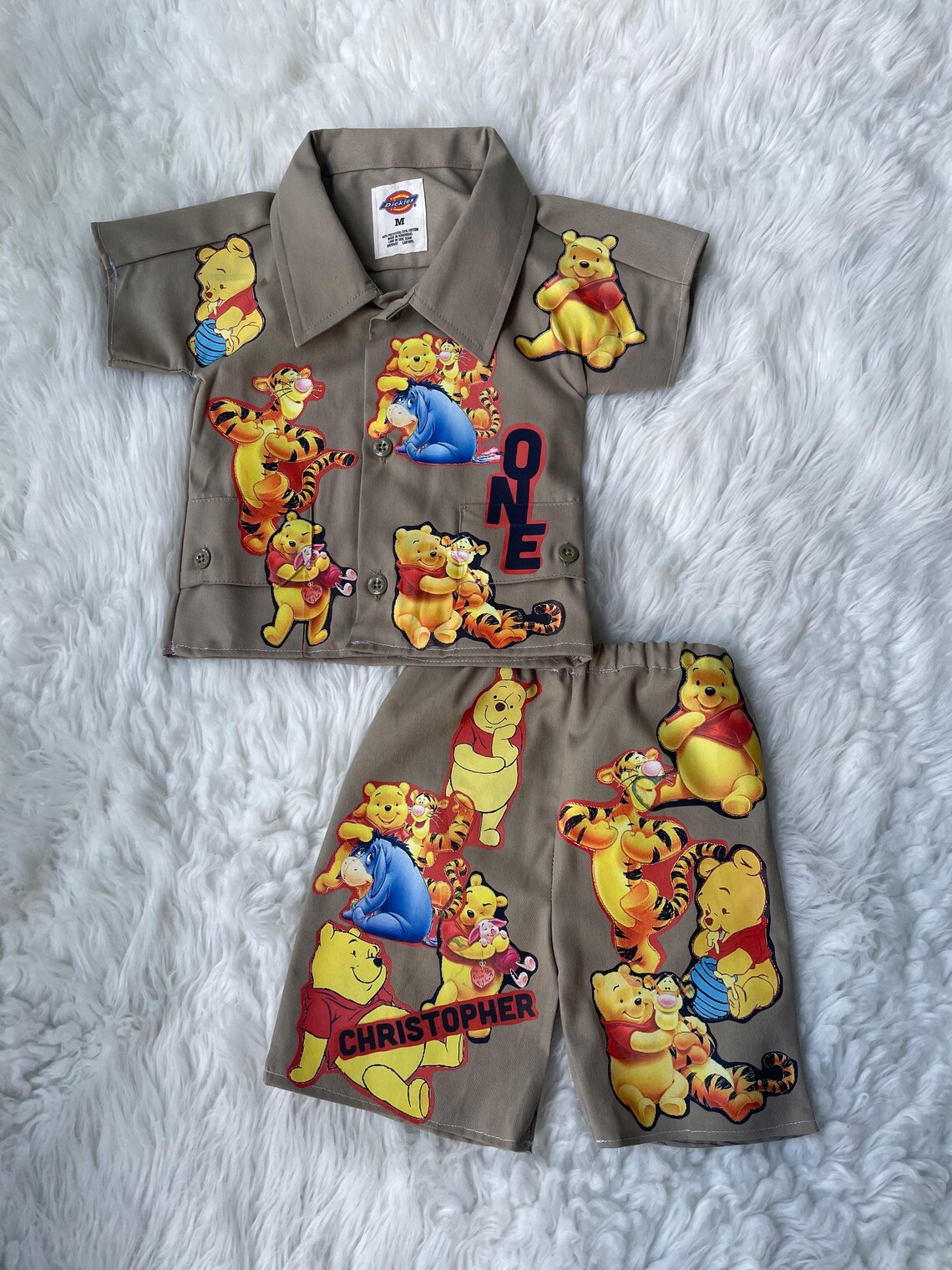 Winnie the Pooh Dickies Suit - Etsy