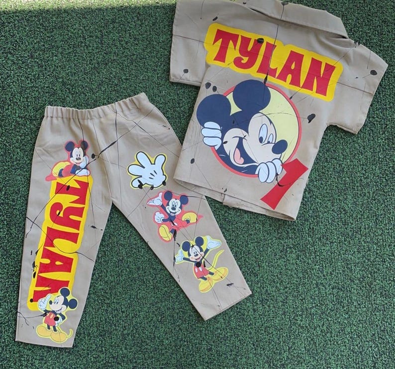 Mickey Mouse Dickies Suit - Etsy