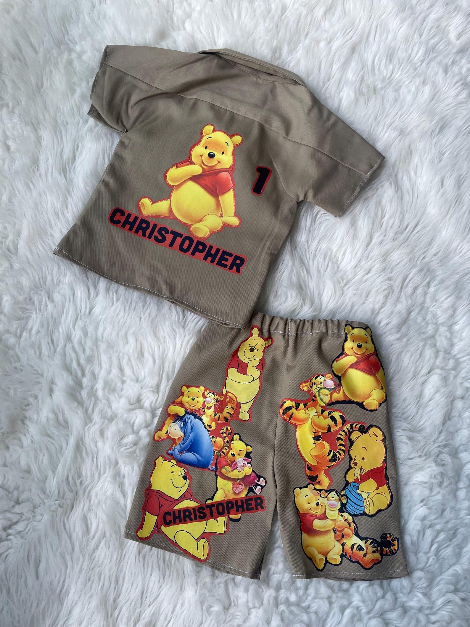 Winnie the Pooh Dickies Suit - Etsy