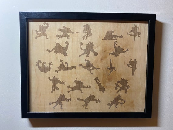 Incineroar Smash Bros Ultimate Laser Etched Moveset | Etsy
