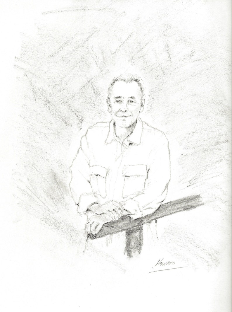 Bmcd - Commissioned Sketch, Father's Day Gift, Book Illustration ...