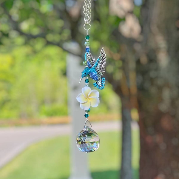 Hummingbird Crystal - Etsy