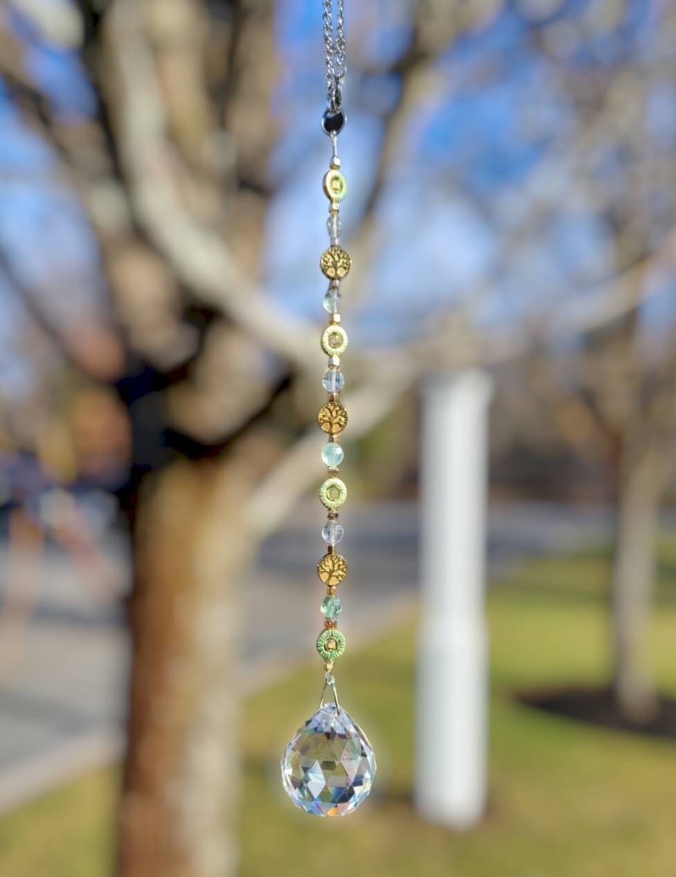Crystal Suncatchertree of Life Sun Catcherbeaded Suncatchersparkling ...