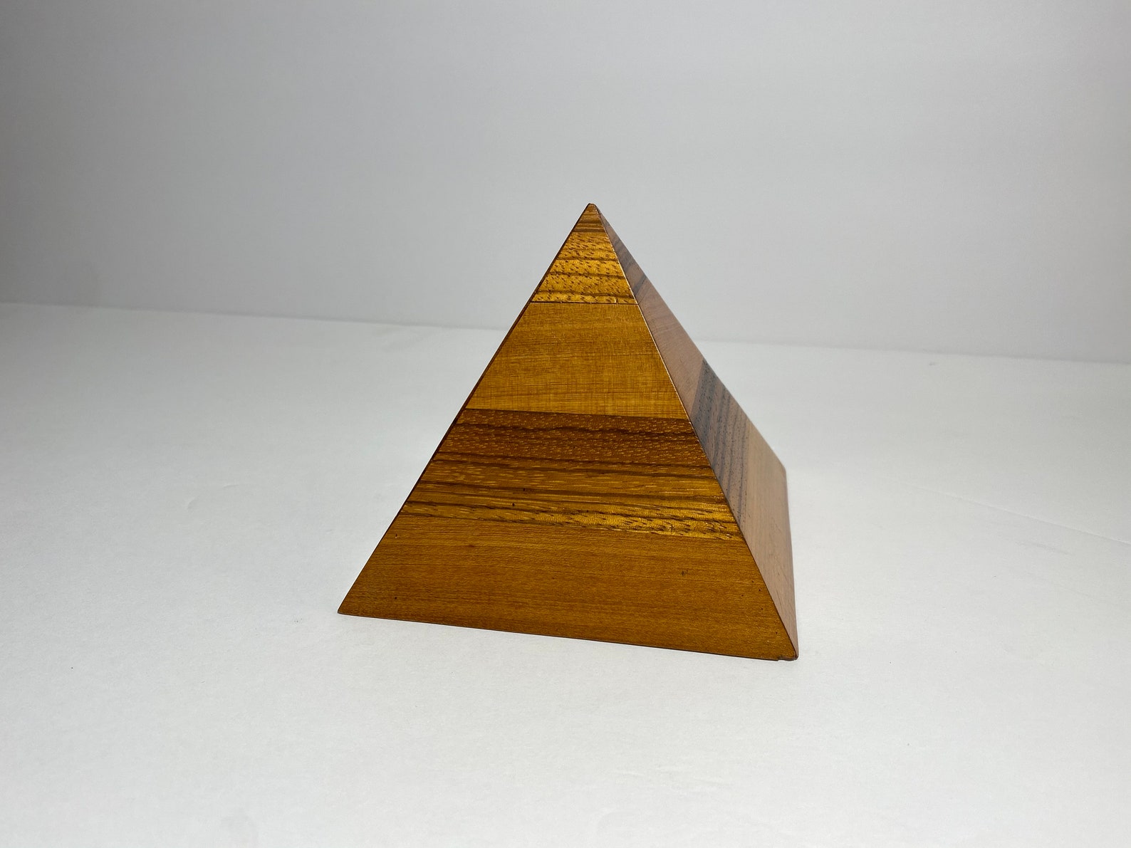 Handcrafted Wooden Pyramid - Etsy