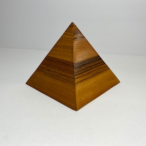 Handcrafted Wooden Pyramid - Etsy