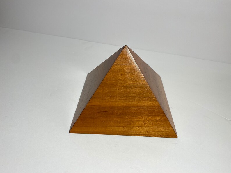 Handcrafted Wooden Pyramid - Etsy