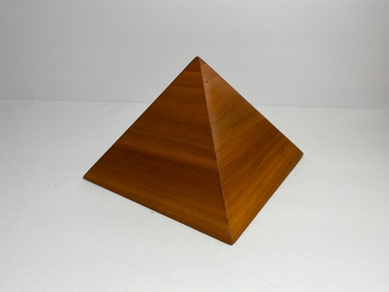 Handcrafted Wooden Pyramid - Etsy