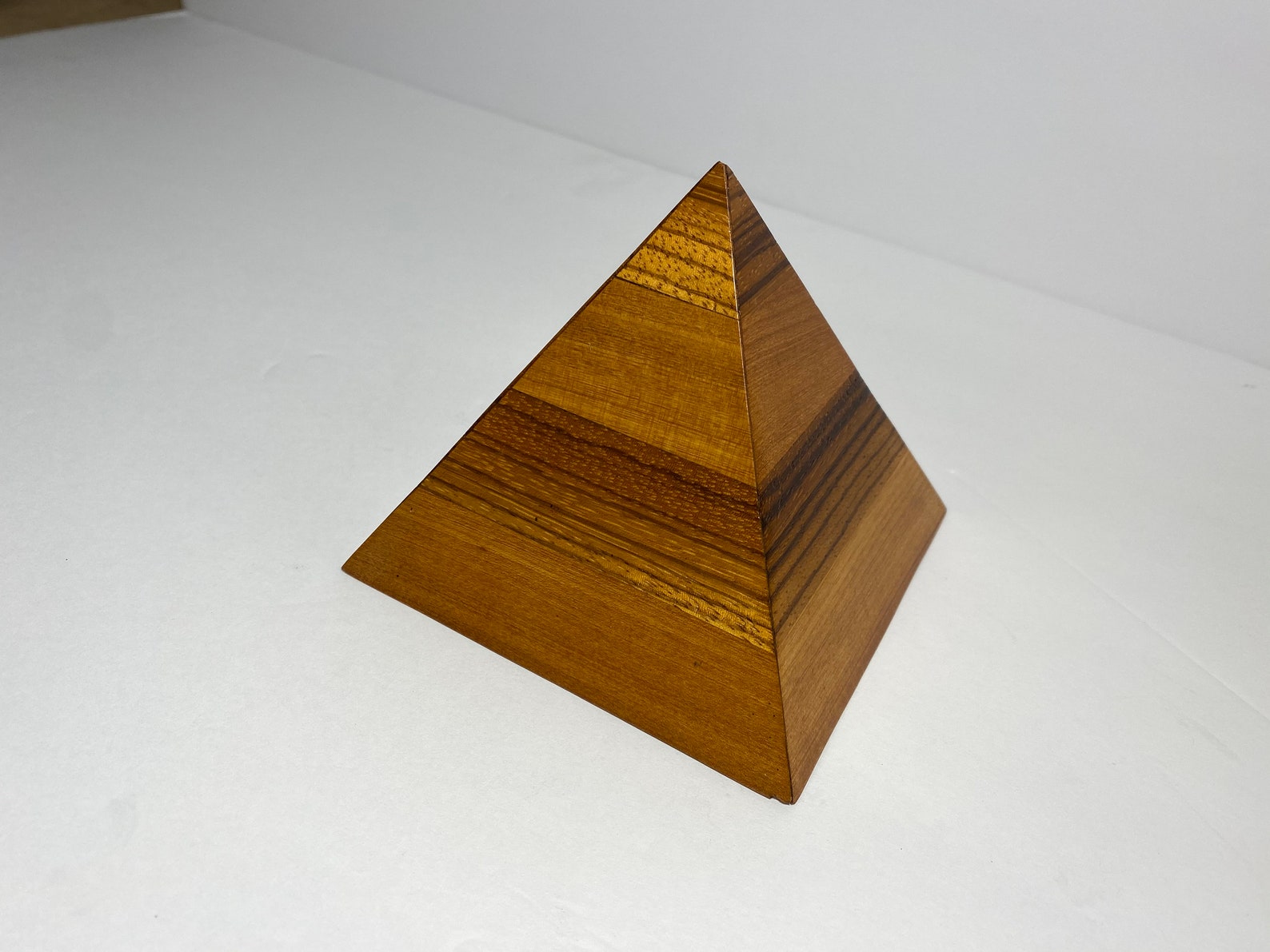 Handcrafted Wooden Pyramid - Etsy