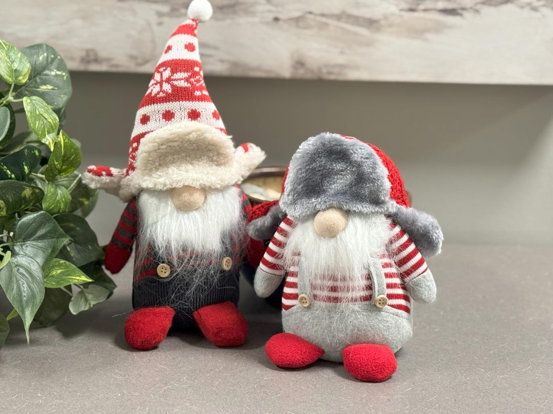 Christmas Gnomes: Winter Holiday Decor, Stocking Stuffer, Holiday Gifts ...