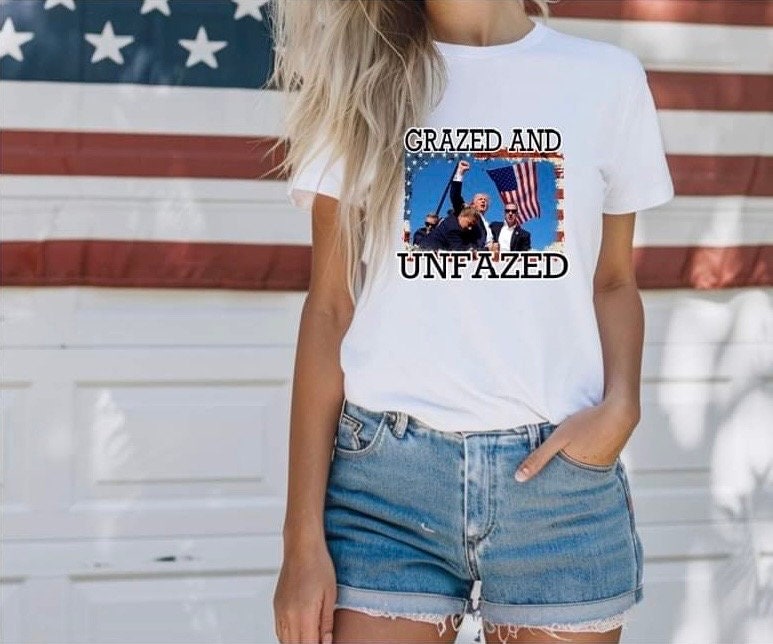 Grazed and Unfazed Trump 2024 - Etsy