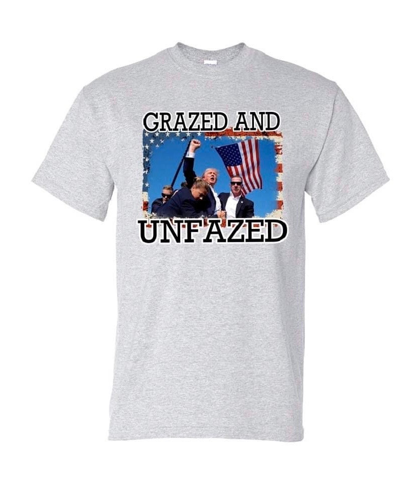 Grazed and Unfazed Trump 2024 - Etsy