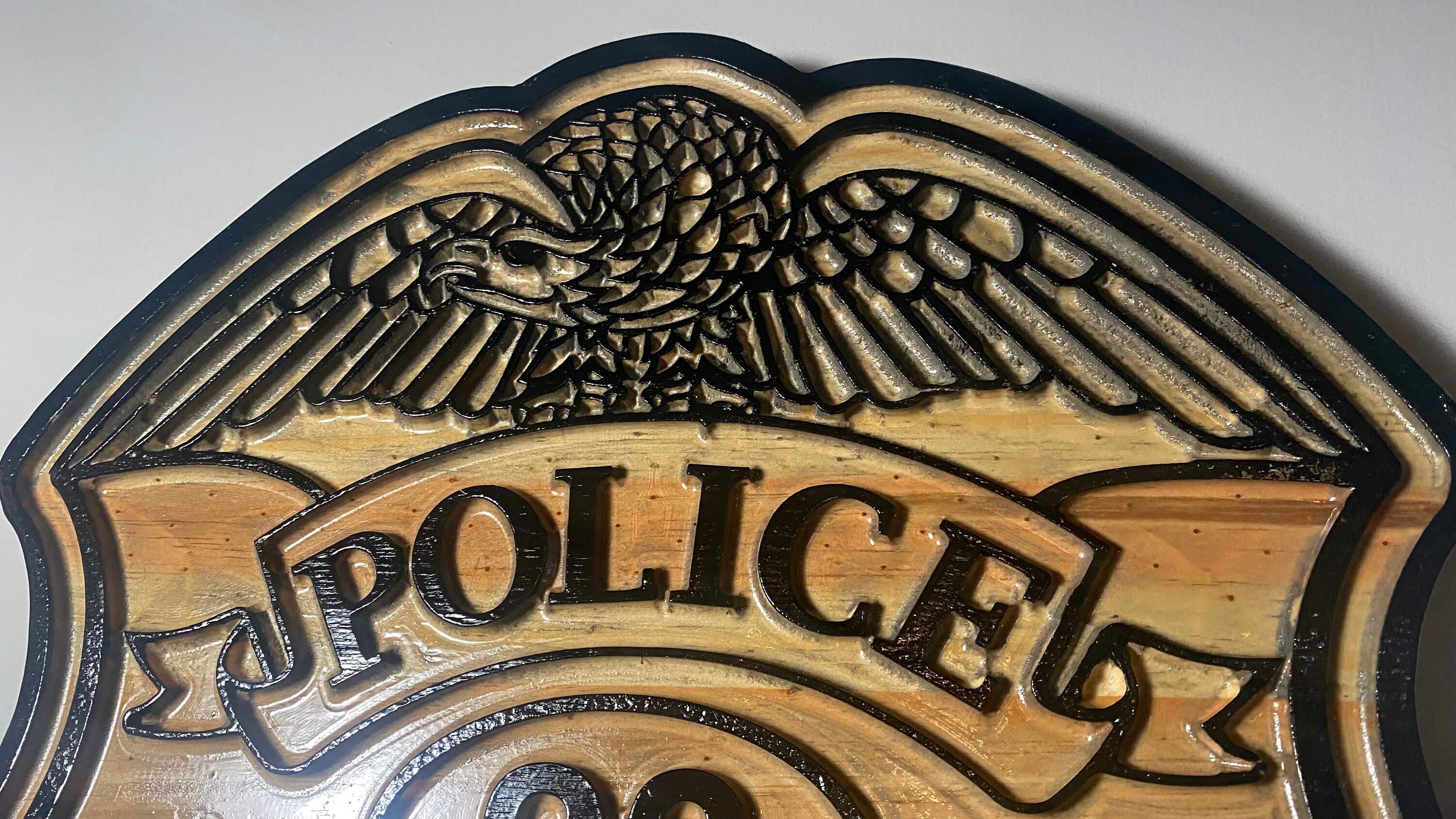 Large Police Badge Cutouts - Etsy