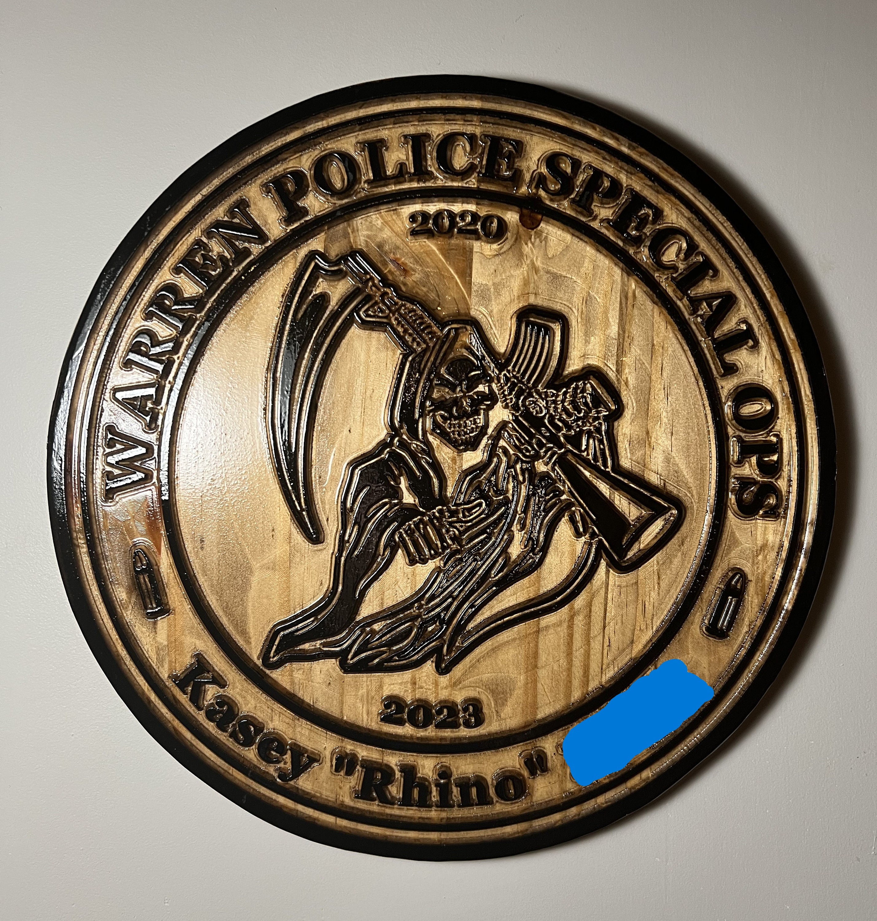 Large Police Badge Cutouts - Etsy