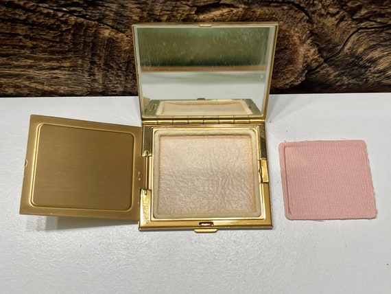 Vintage Mirror Compact, Eastern Star Compact, Masonic… - Gem