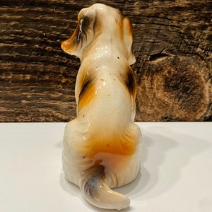 Vintage Dog Figurine, Labrador Porcelain Dog Statue, Hand-painted ...