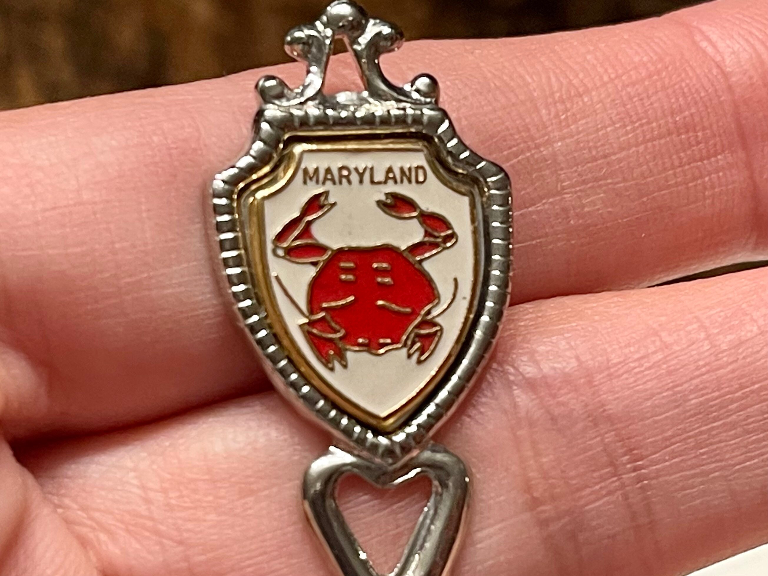 Vintage Maryland Fort Spoon Collector Spoon Fort - Etsy