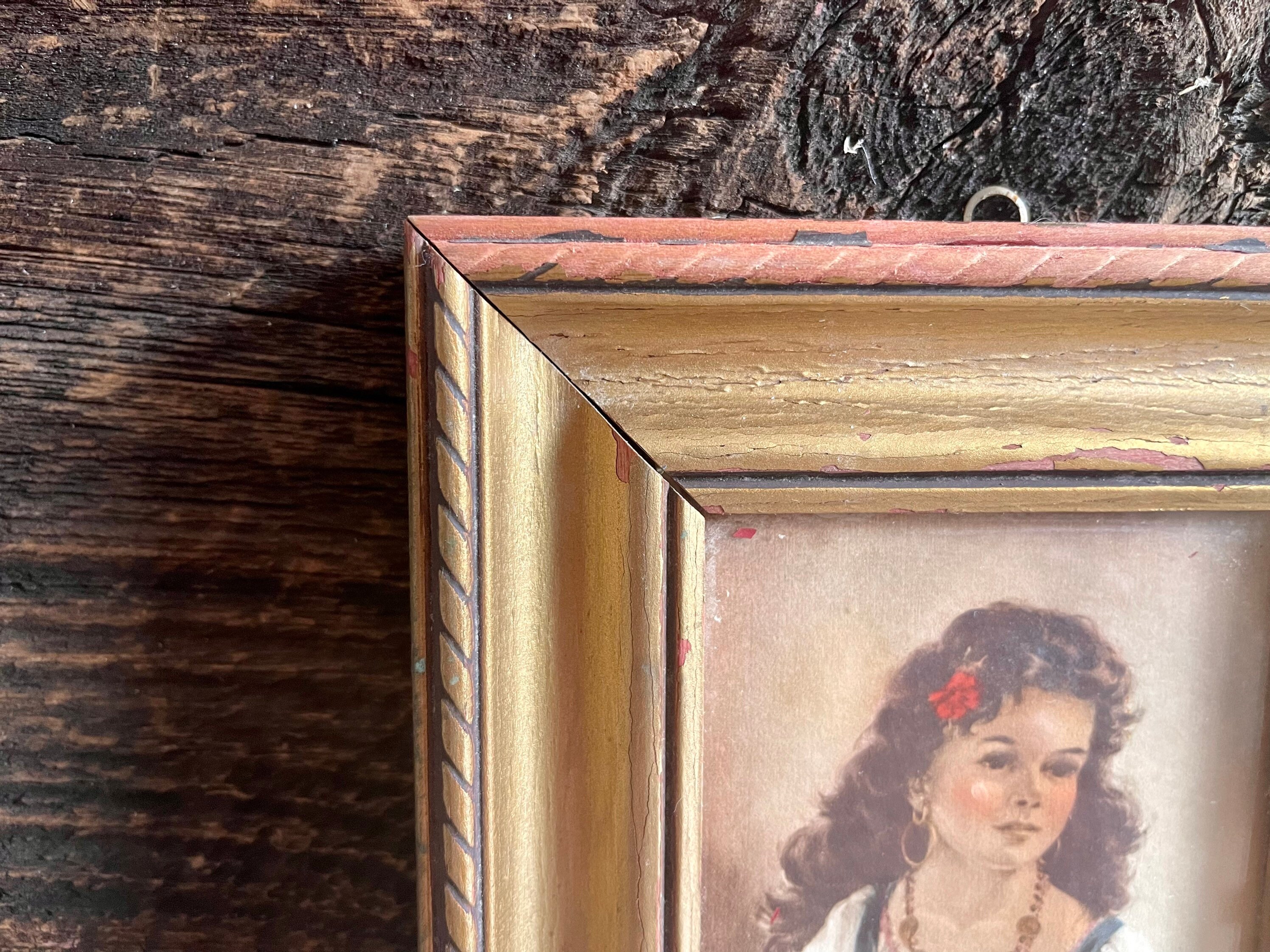 Vintage 'Elena' Painting Painting by Anne Allaben | Etsy