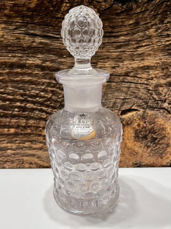 Antique Princess Arlene Perfume Bottle, Cut Glass Per… - Gem