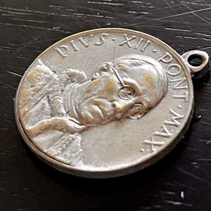Vintage Pope Medal, Pius XII Pont Max, Roma 1950 Medal, Ut Sint Unum ...