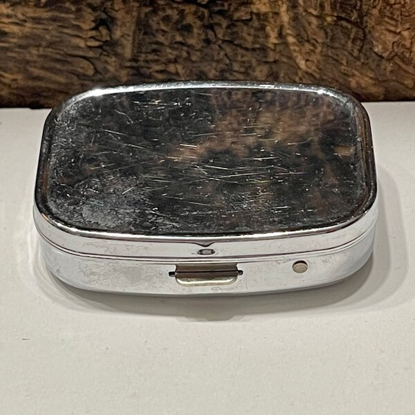Metal Pill Box - Etsy
