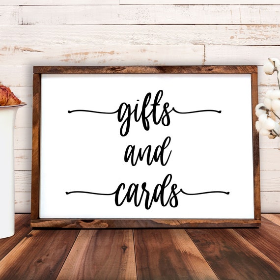 Gifts and Cards SVG Gift SVG Card SVG Wedding Svg Wedding - Etsy