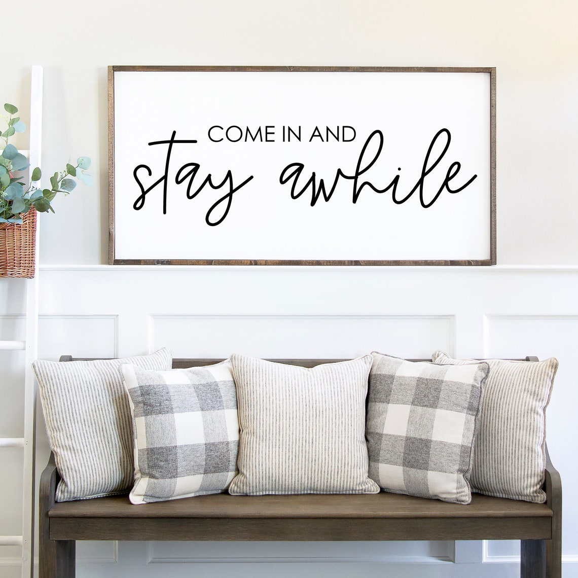 Come in and Stay Awhile SVG, Come in SVG, Stay Awhile SVG, Home Decor ...