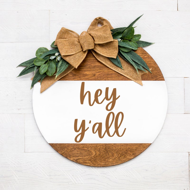 Hey Yall Sign - Etsy