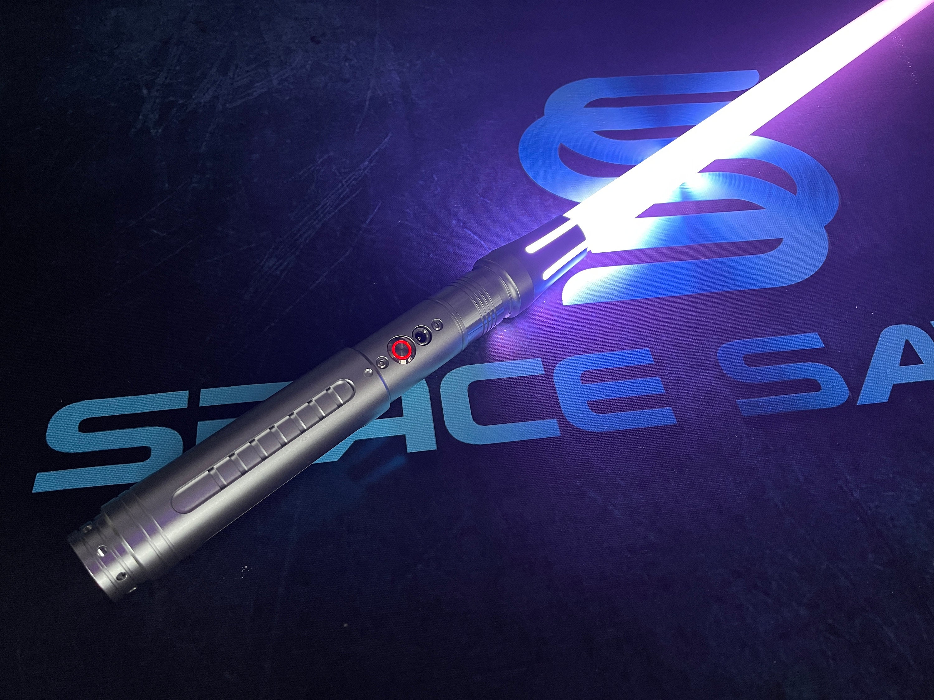 Silver Ravenbrow Lightsaber Heavy Duelling Lightsaber Metal | Etsy