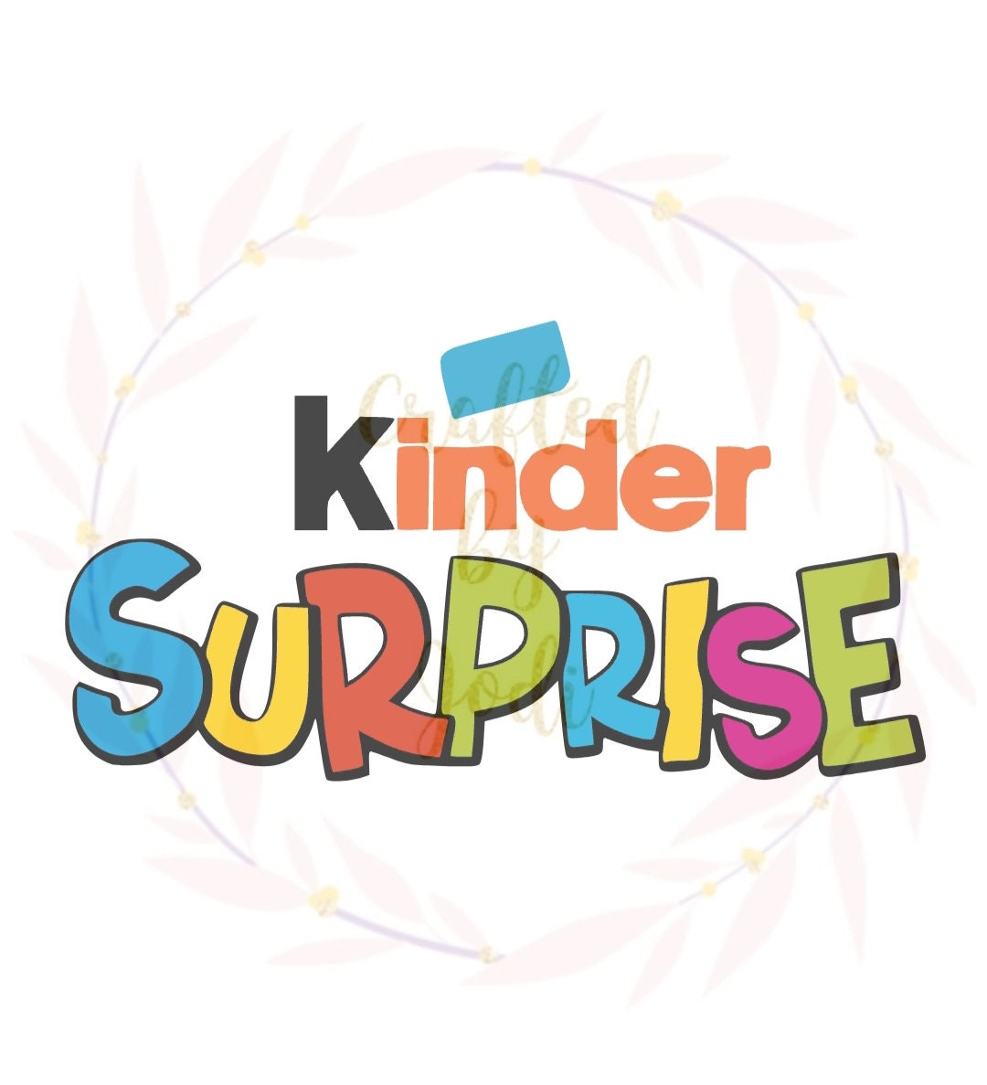 Kinder Svg, Kinder Cutting Svg, Birthday Svg, Kinder Cricut - Etsy ...