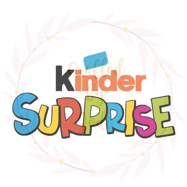 Kinder Surprise Svg - Etsy