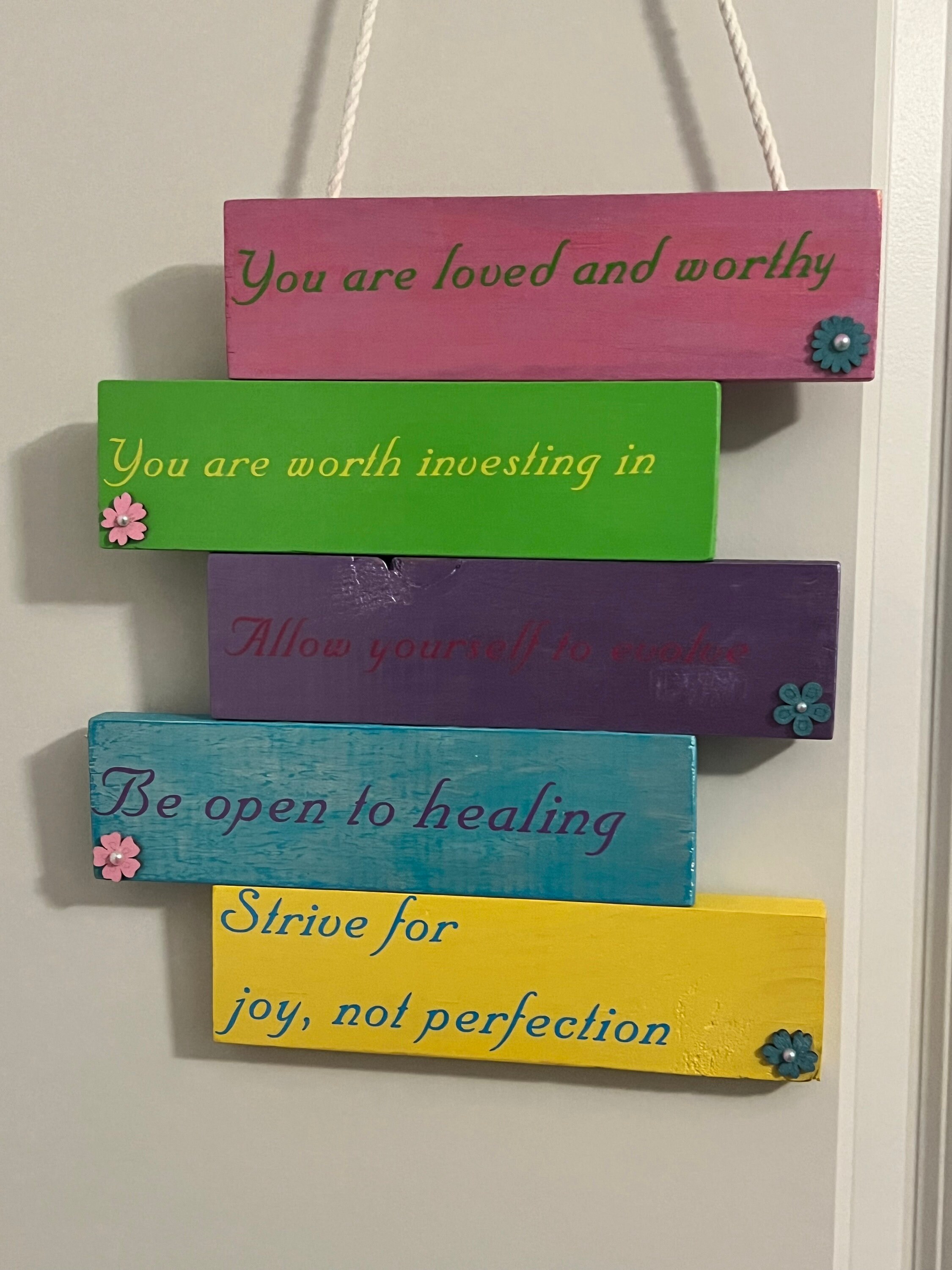 Wooden Sign Wall Decor - Etsy