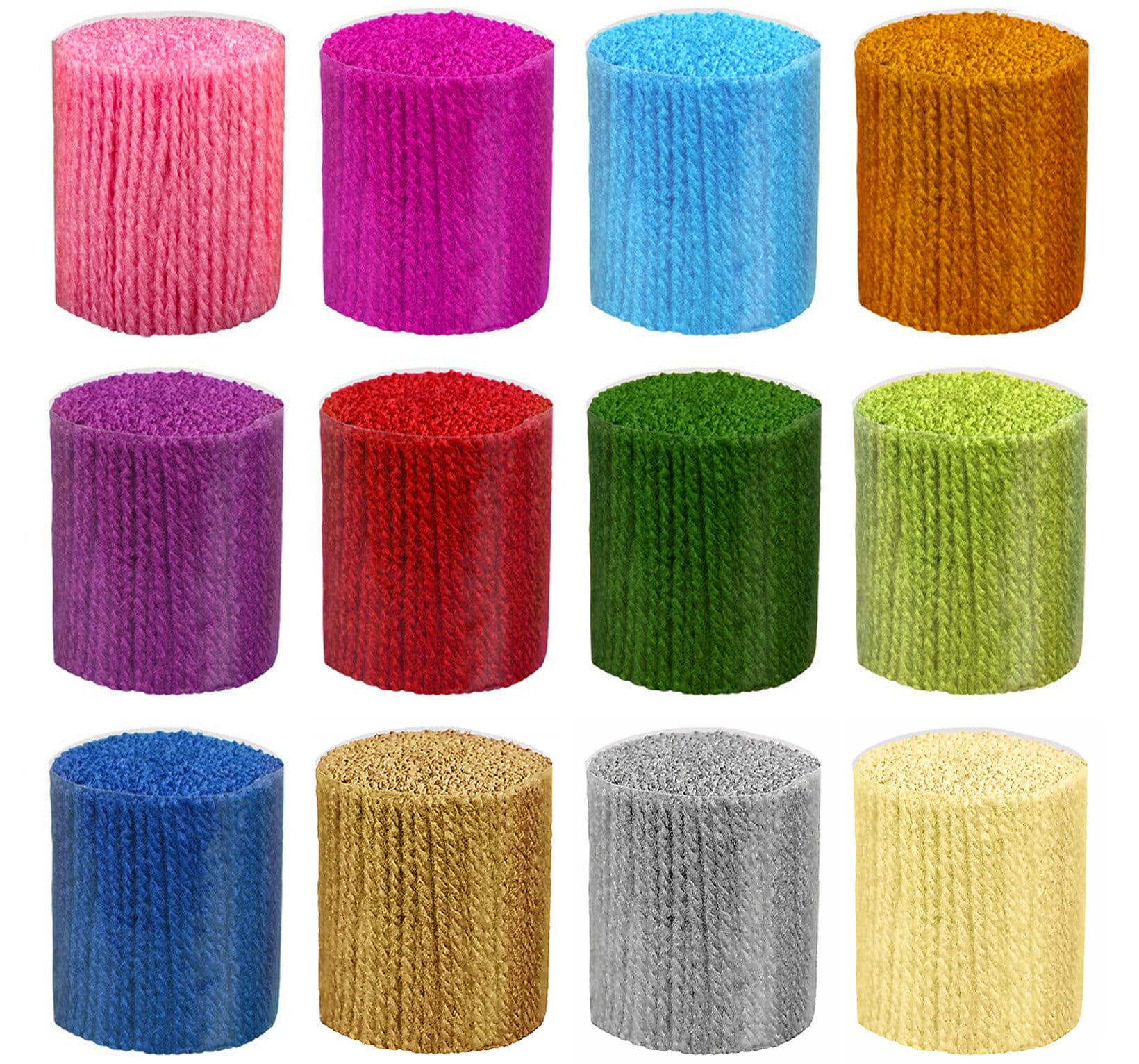 Lion & Lamb Latch Hook Rug Kits Pre-printed Canvas With Non-slip ...