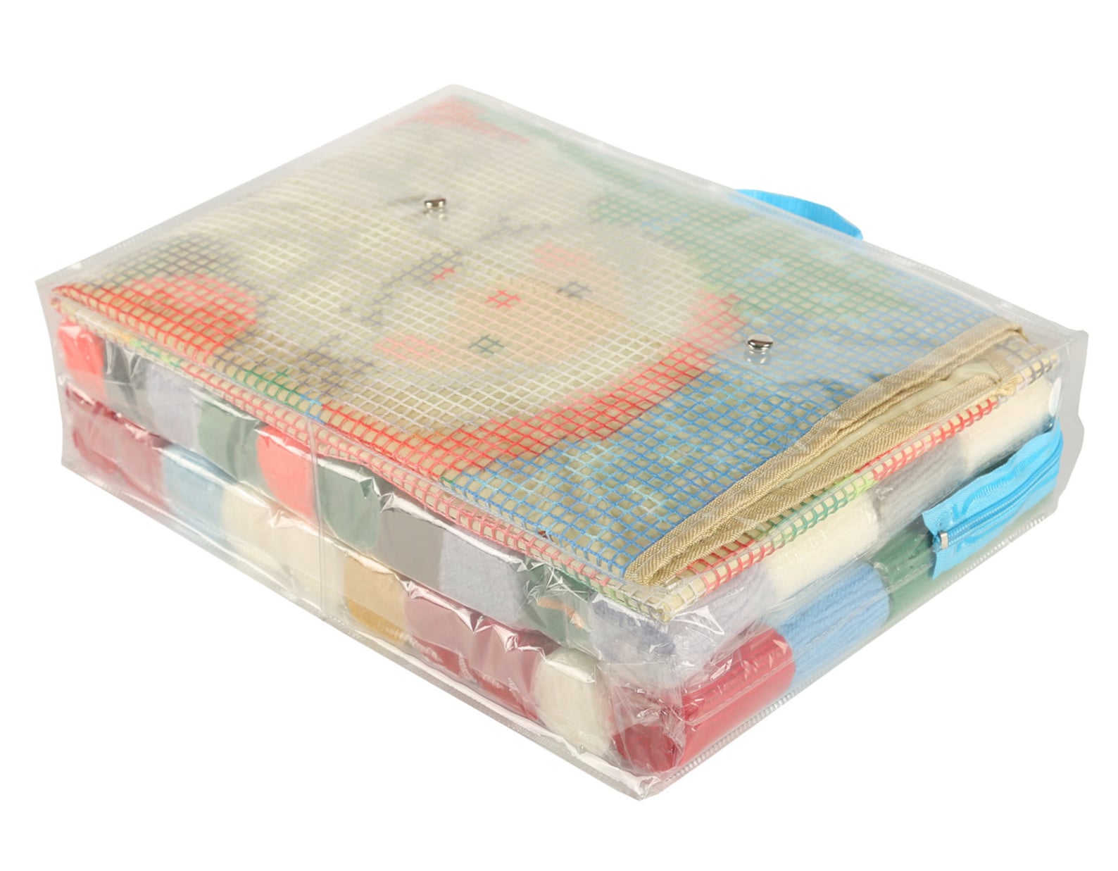 Lion & Lamb Latch Hook Rug Kits Pre-printed Canvas With Non-slip ...