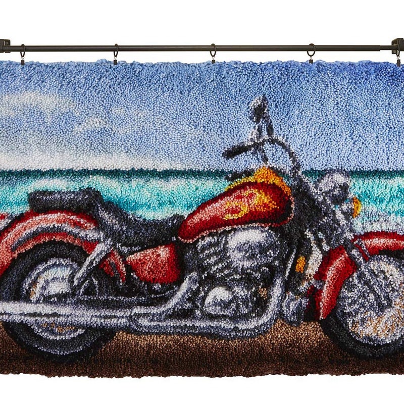 Motorcycle Rug - Etsy