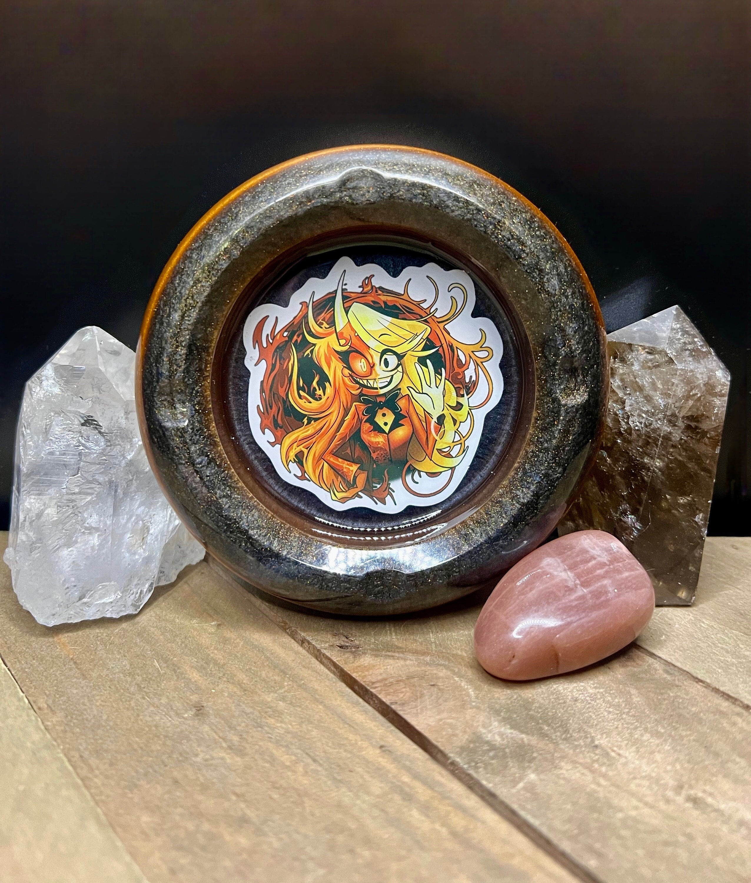 Charlie Demon Form Tray - Hazbin Hotel Fanart - Etsy