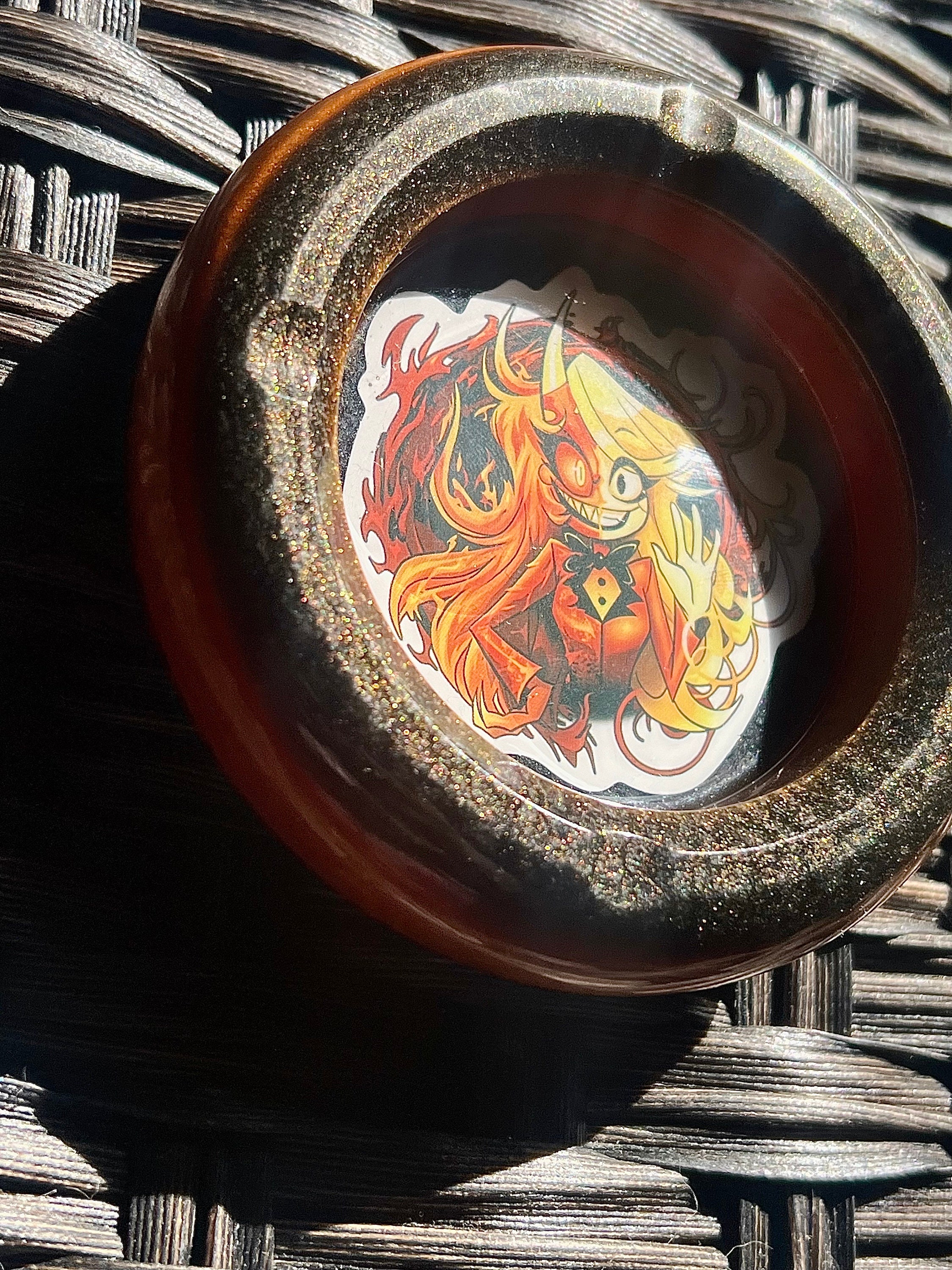 Charlie Demon Form Tray - Hazbin Hotel Fanart - Etsy