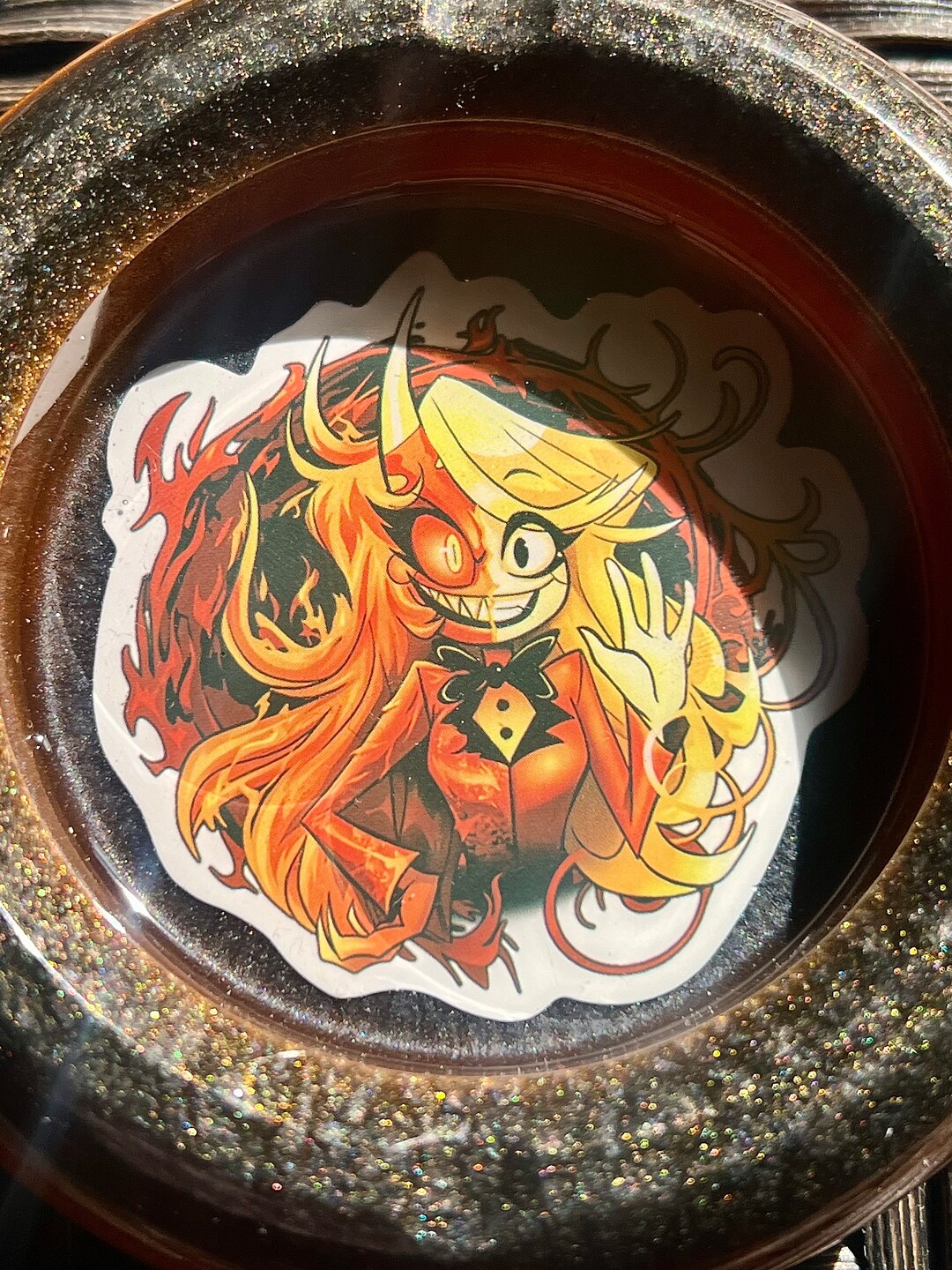 Charlie Demon Form Tray Hazbin Hotel Fanart - Etsy